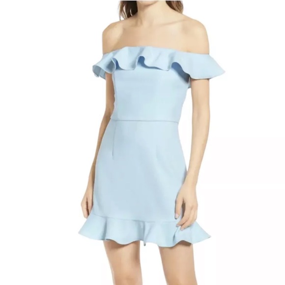 French Connection | Dresses | French Connection Whisper Ruffle Dress ...